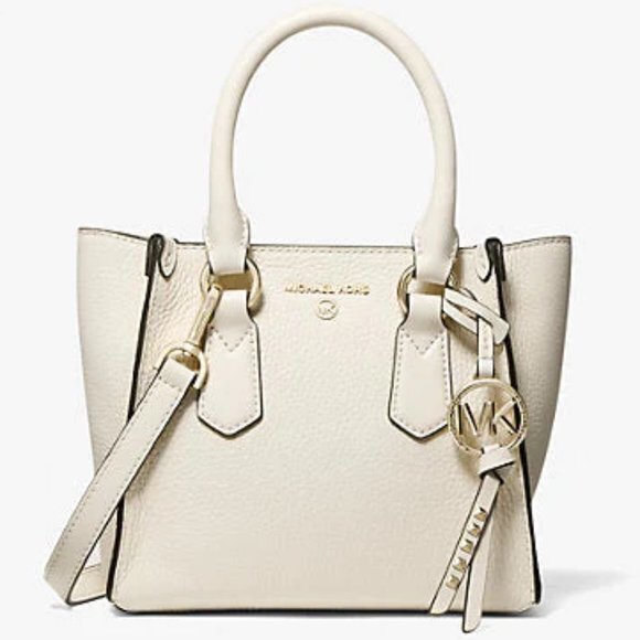 Michael Kors | Bags | Michael Kors Kris Small Pebbled Leather Satchel ...
